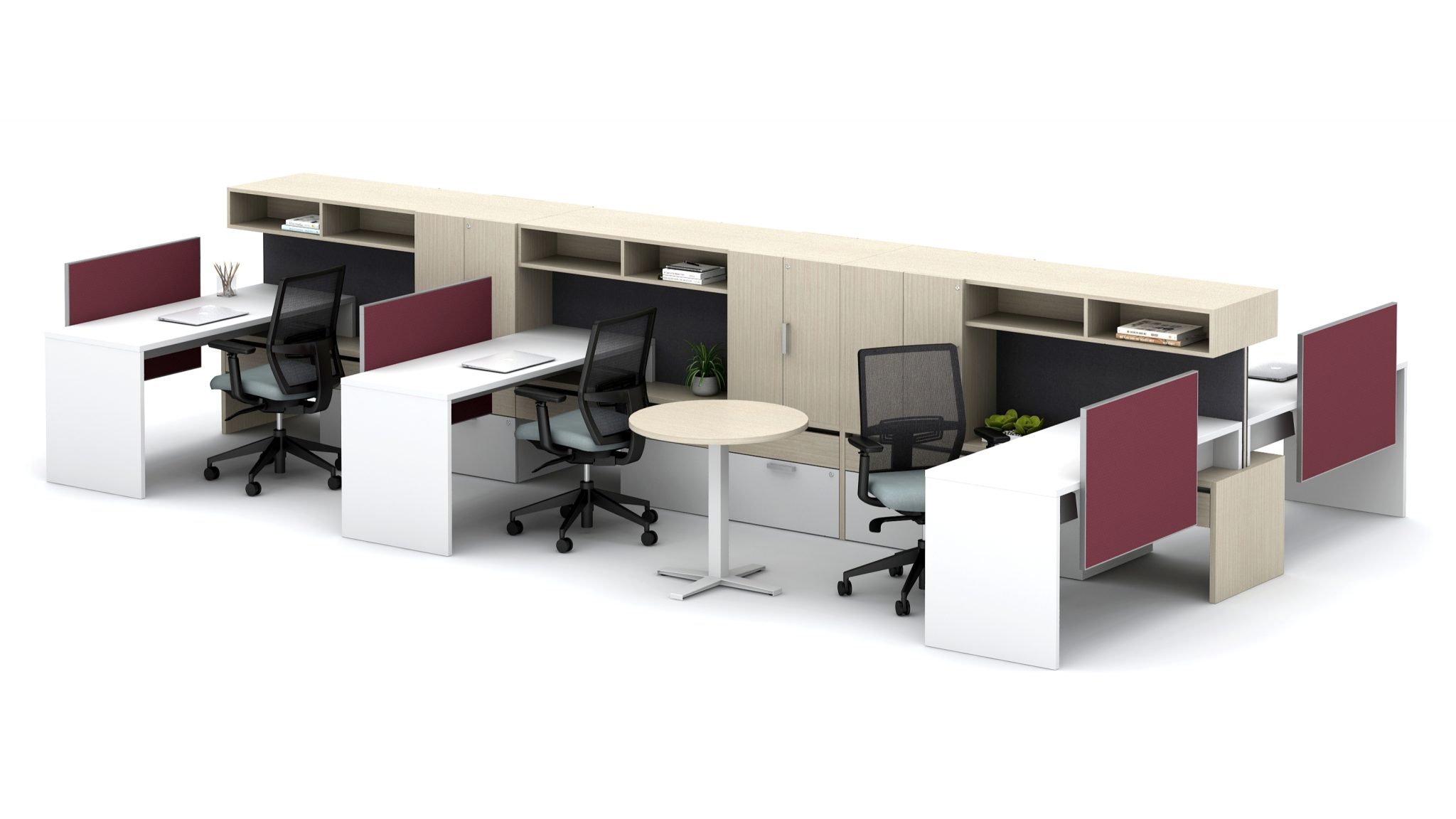 Panel And Tile System/Workstation - Turf Office