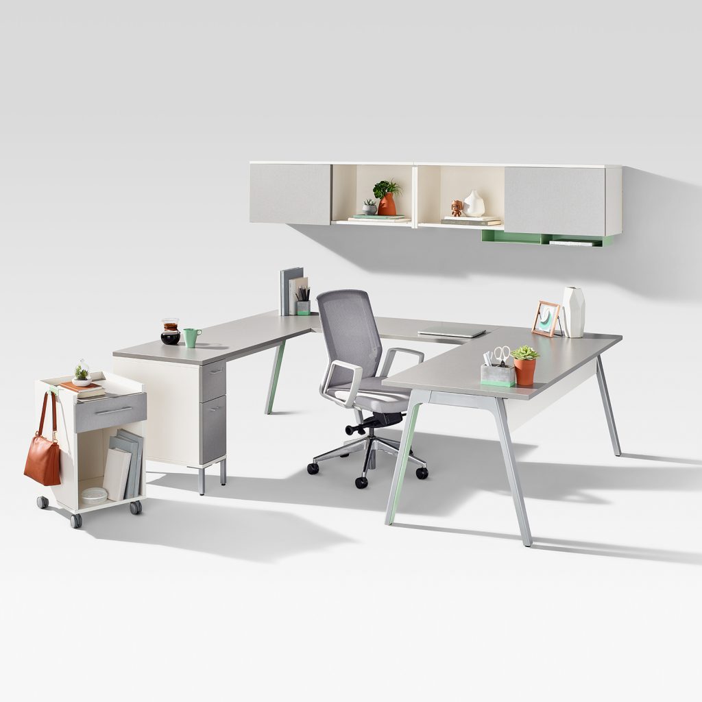 U Shape Desk - Turf Office