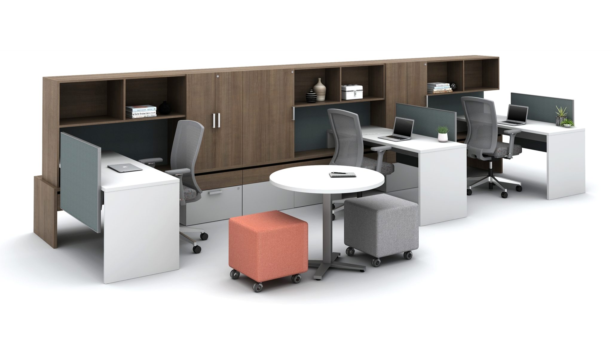 Panel And Tile System/Workstation - Turf Office