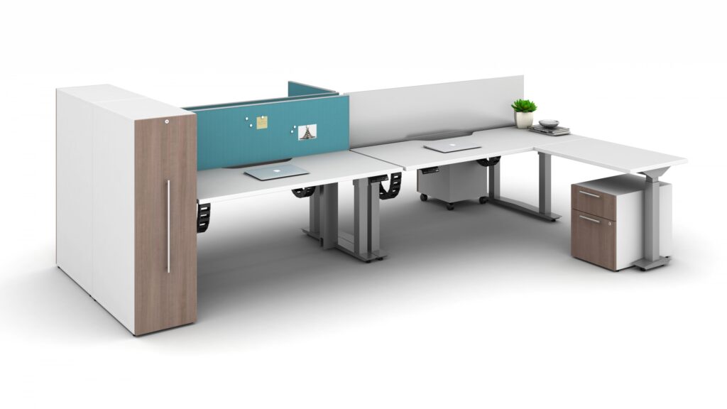 Height Adjustable System/Workstation - Turf Office