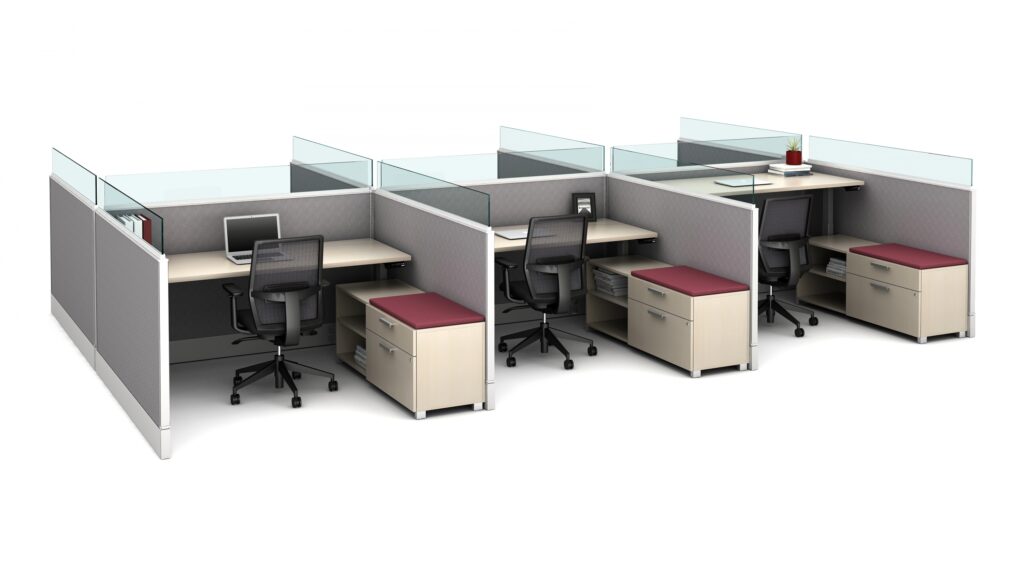 Panel And Tile System/Workstation - Turf Office